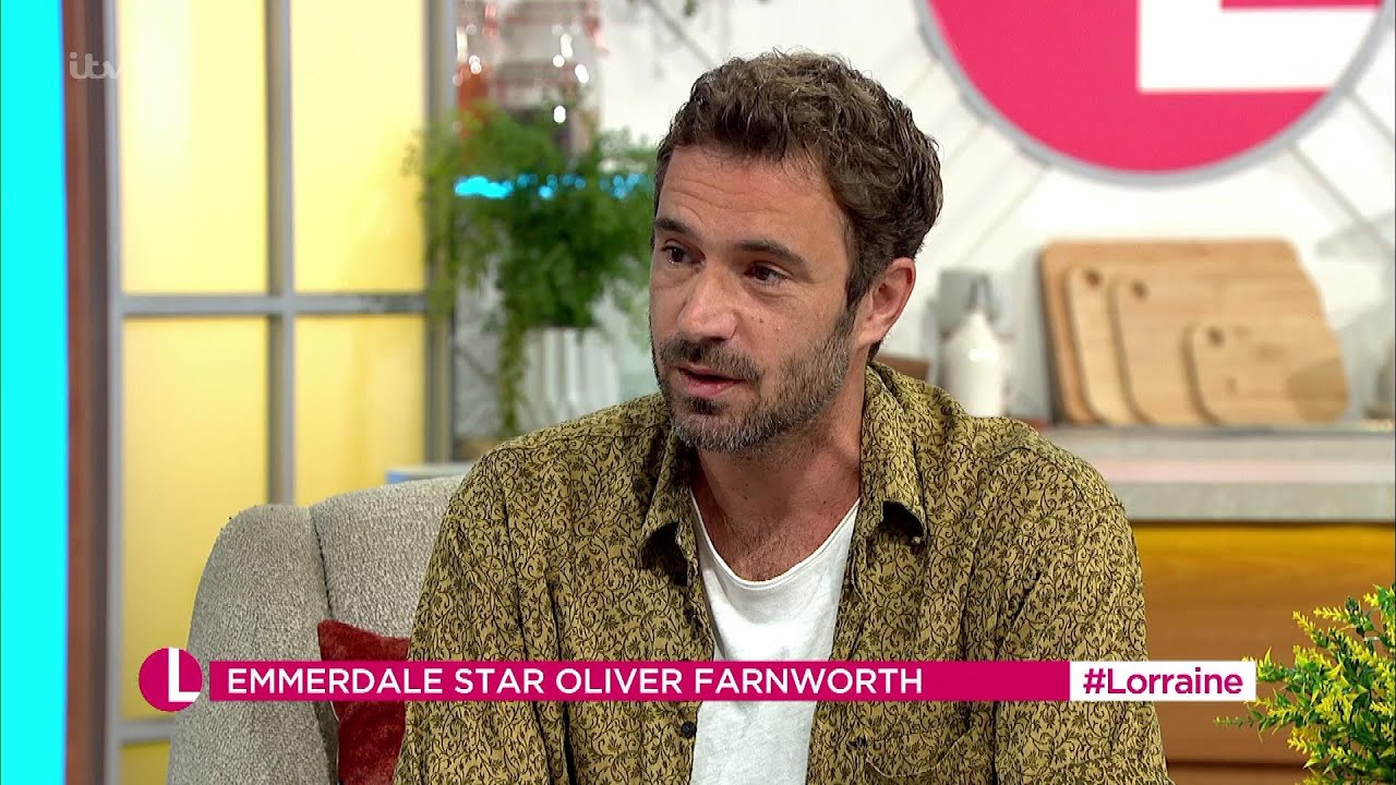 Oliver Farnworth (Plays John Sugden In ITV's Emmerdale) On Lorraine [08 ...