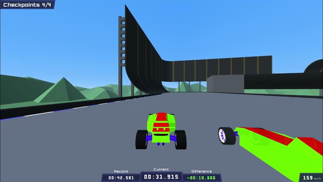 All Levels Speedrun WR (5:51.4) - Polytrack - YouTube