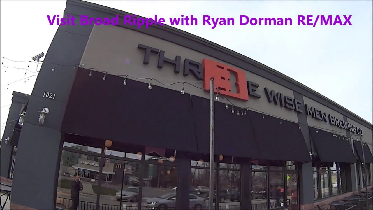 Walk down Broad Ripple Avenue to the canal! - YouTube