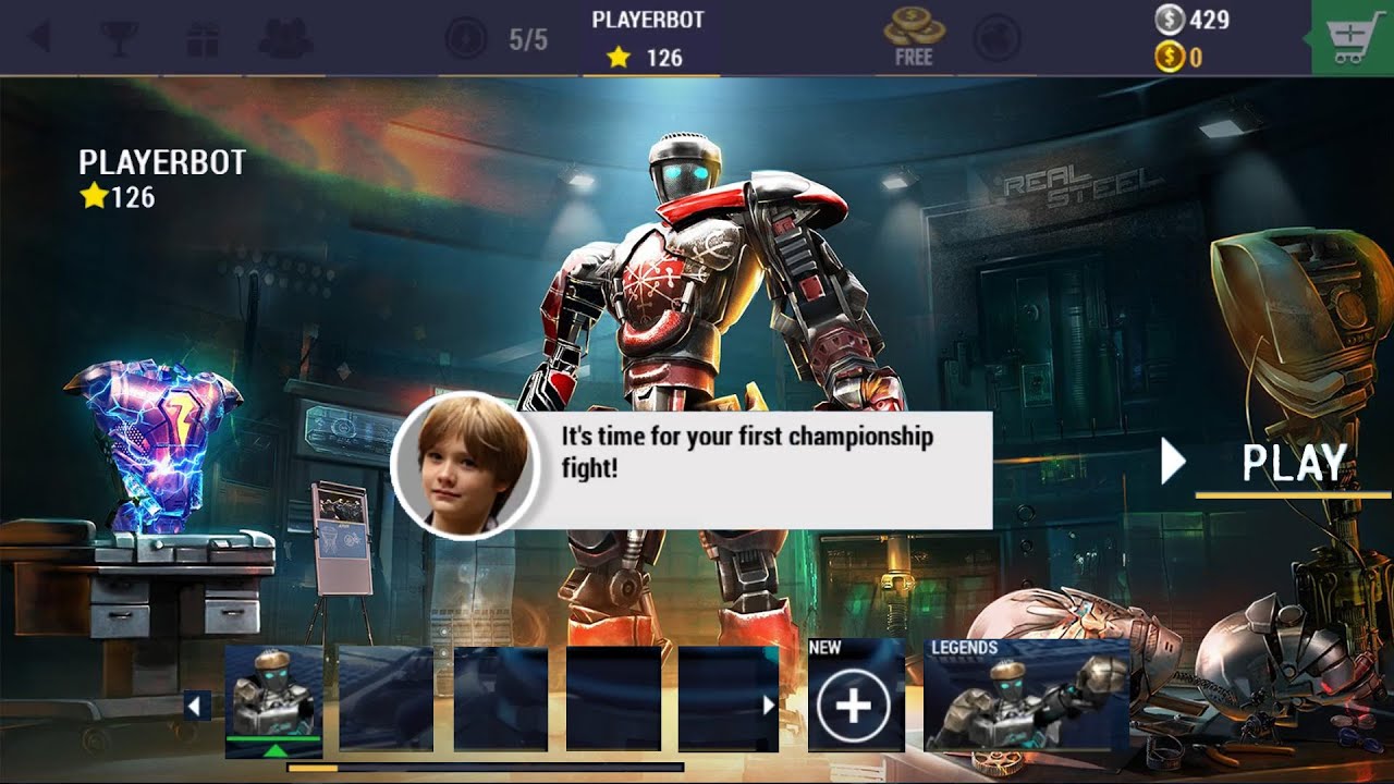 Real Steel Robot Boxing Champions - Gameplay Walkthrough - YouTube