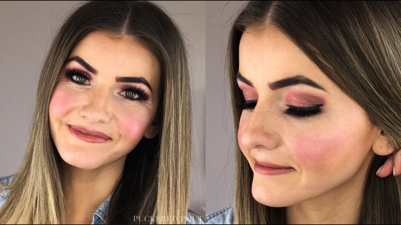 Your New Favorite Pink Shimmer Look! - YouTube