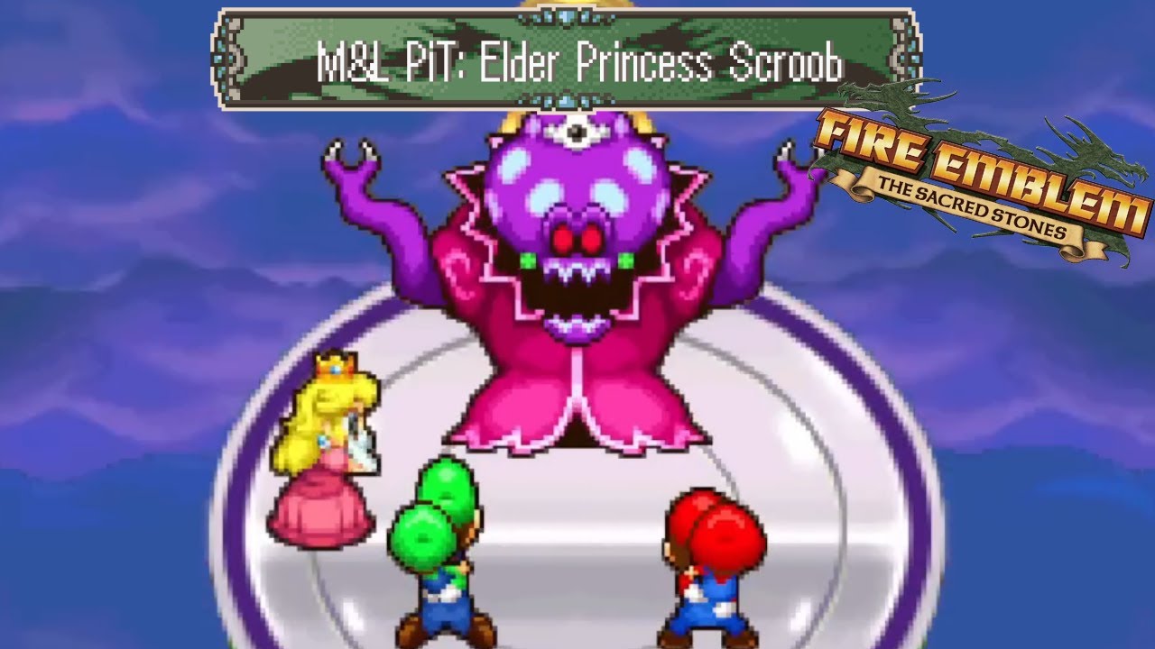 FEGBA: Mario & Luigi Partners in Time - Elder Princess Scroob - YouTube