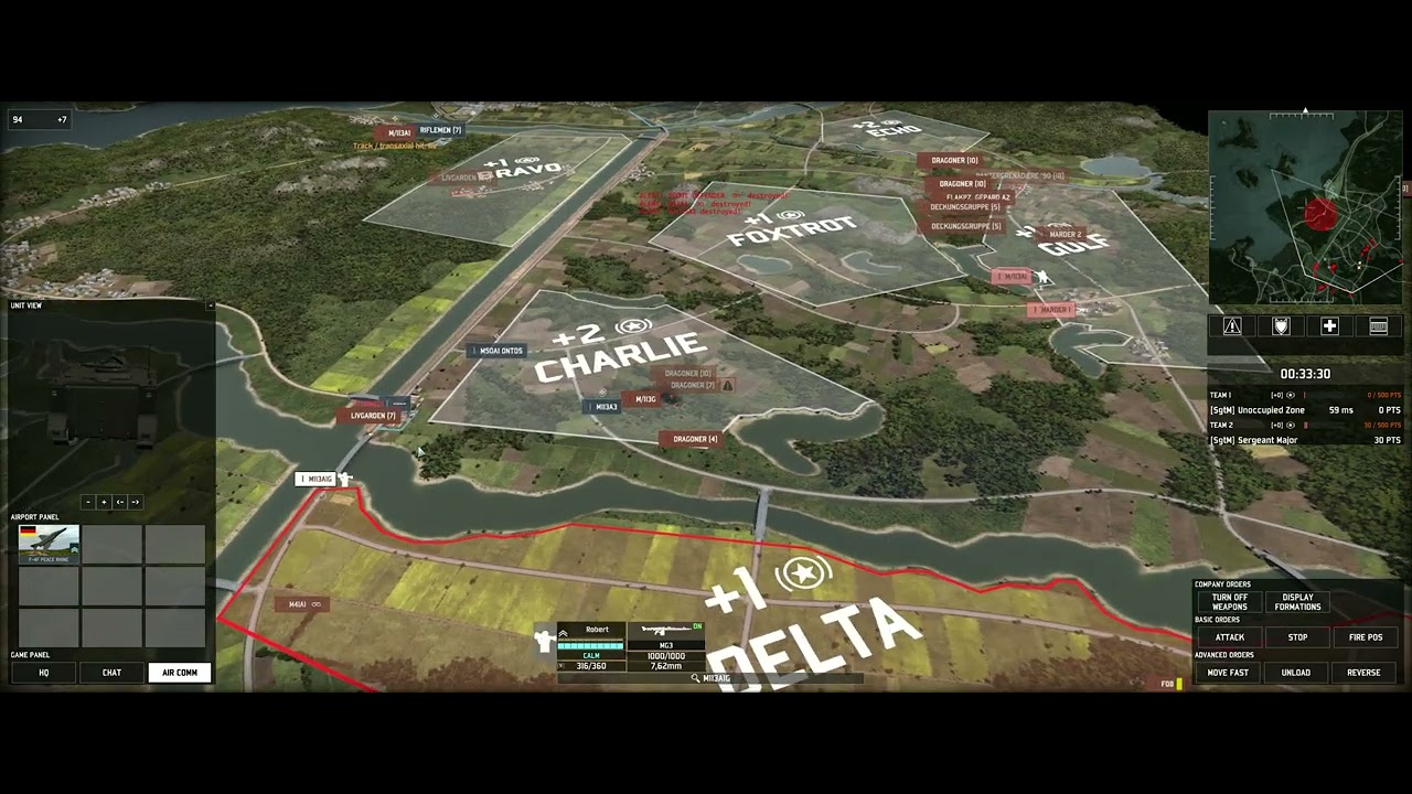 Wargame: Red Dragon | Ranked | Landjut Mechanized | Hell in a very ...