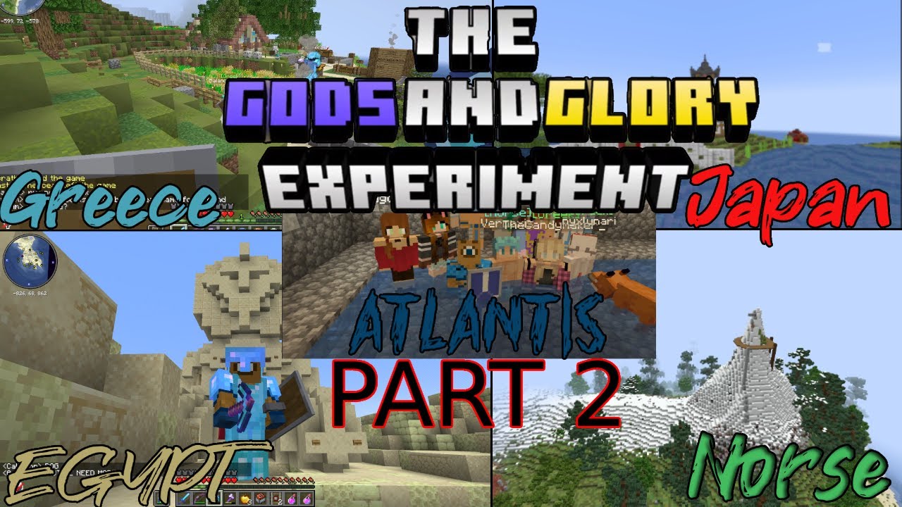 [Part 2] Building ATLANTIS in a 200 PLAYERS Minecraft CIVILIZATION ...