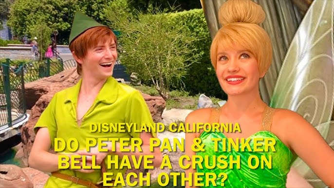 Tinkerbell And Peter Pan Love