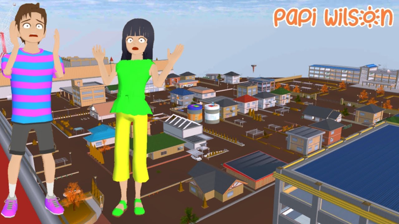 Kota Sakura Banjir Cokelat Yuta Dikejar Yakuza🤣😱🍫 | Sakura School ...