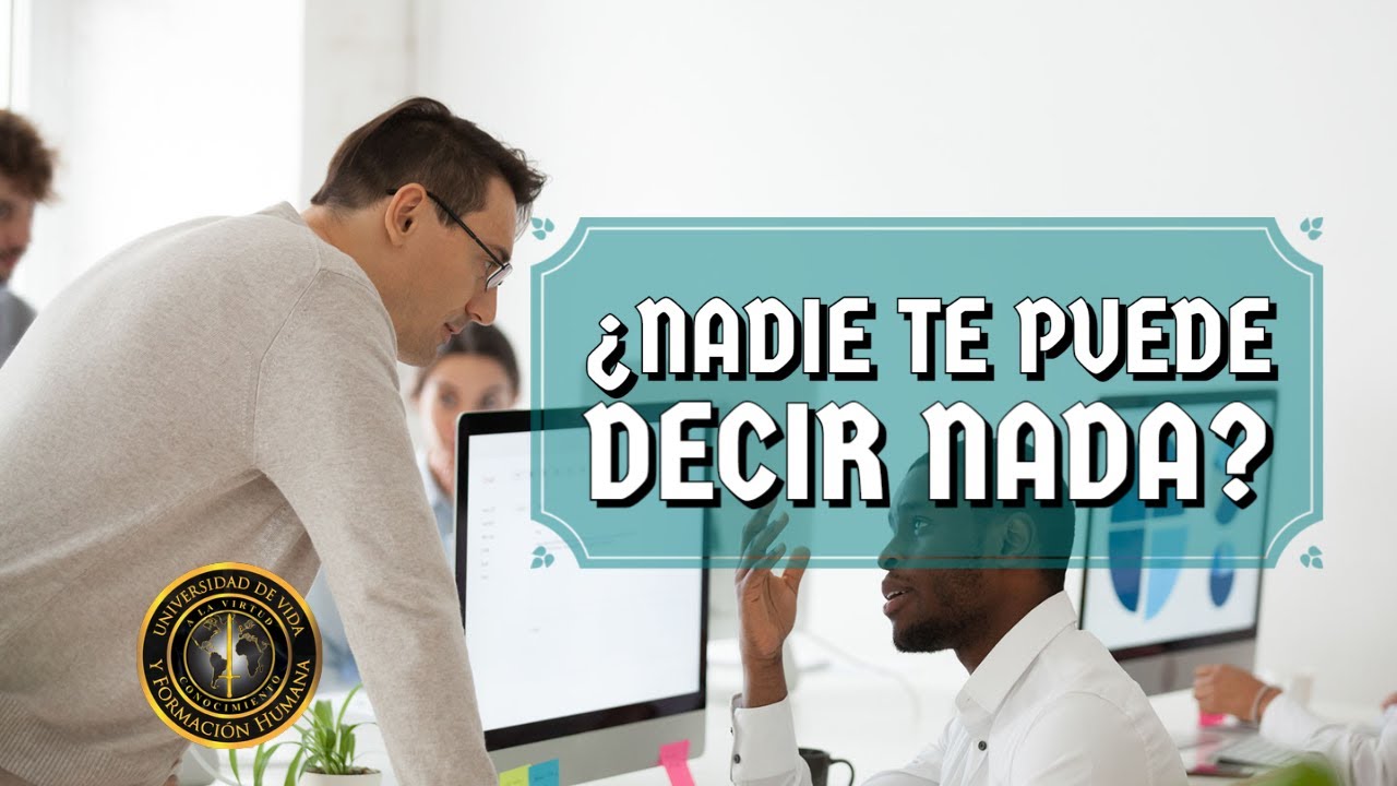 ¿QUÉ SON LAS EXCUSAS? - UNIVERSIDAD DE VIDA Y FORMACIÓN HUMANA - YouTube