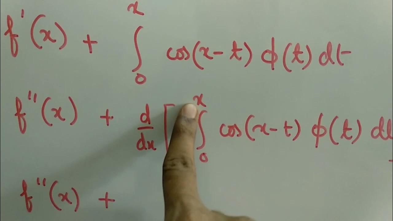 Csir Net Mathematics Dec 2016part B Integral Equations Youtube