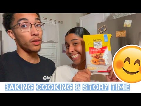 BAKING COOKIES & STORY TIME - YouTube