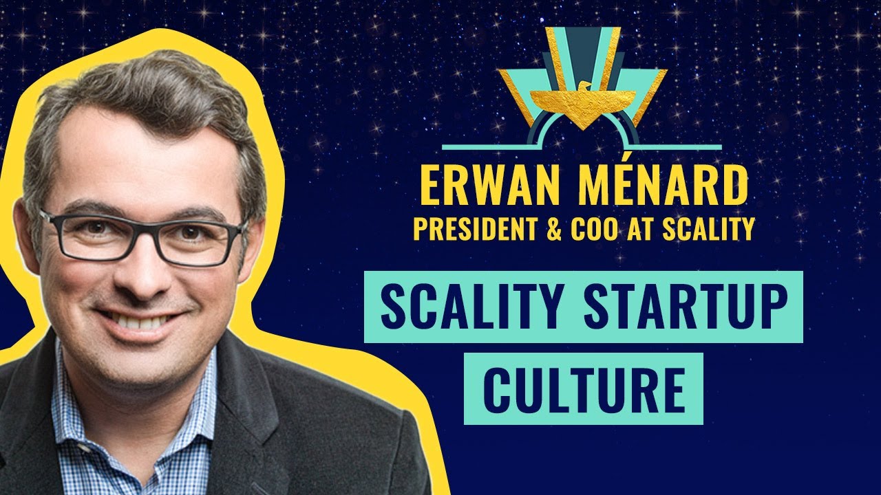 Startup Culture Tips - Erwan Ménard, President & COO at Scality - YouTube