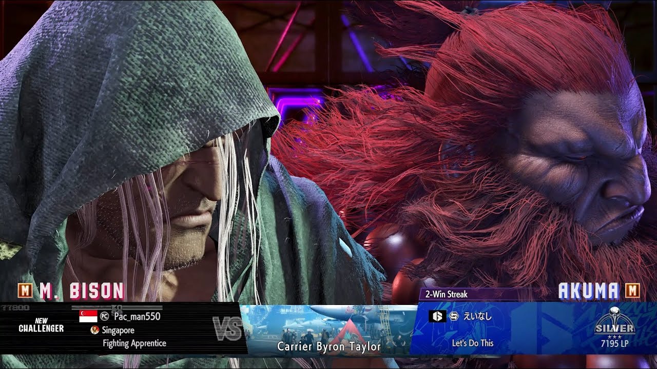 Street Fighter 6 - Online Match (Modern M.Bison Vs Modern Akuma) Best ...