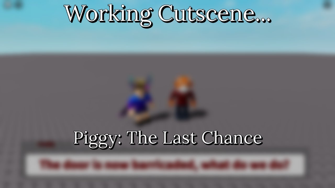 I finally figured out how to make my own cutscene that works!!! Testing ...
