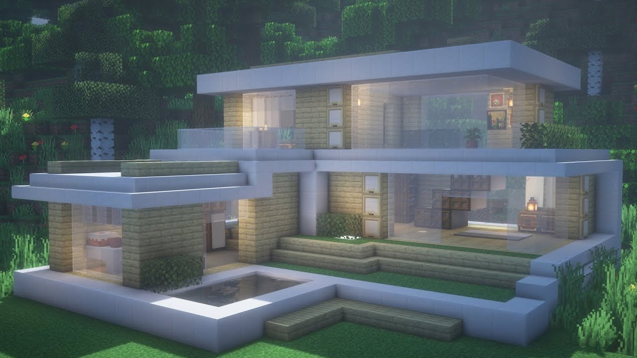 BUILDING A BEAUTIFUL VILLA IN MINECRAFT: STEP-BY-STEP GUIDE - YouTube