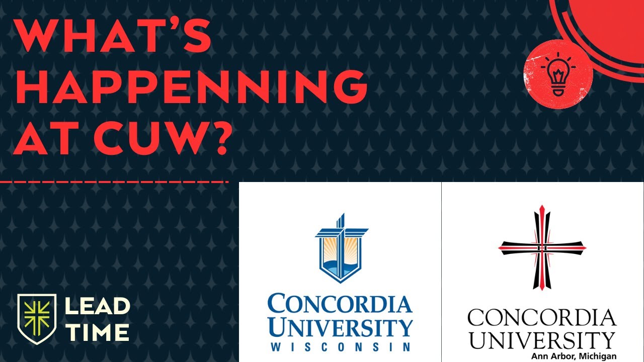 Speaking About What's Happening at CUW and CUAA | BONUS Lead Time - YouTube