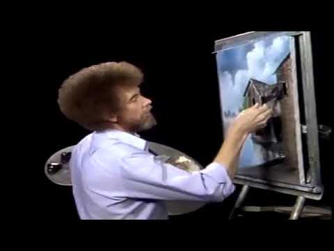 Bob Ross Mostly Knife ASMR / Anxiety Relief / Sleep
