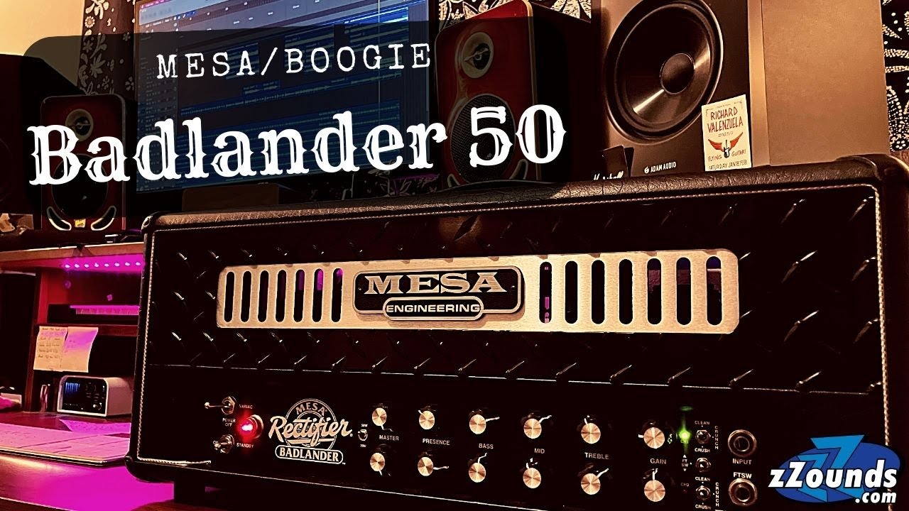 Mesa/Boogie Badlander 50 | Review & Playthrough - YouTube