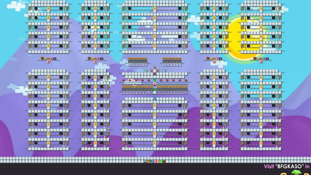 Design World Bfg Gwa - Growtopia Cps - YouTube
