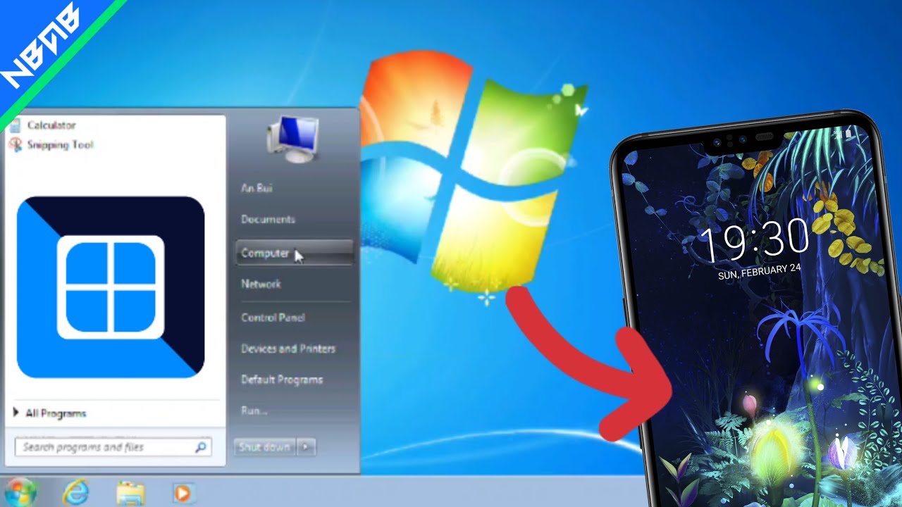 Emulate Windows 7 x64 on Android phones with Vectras VM - YouTube
