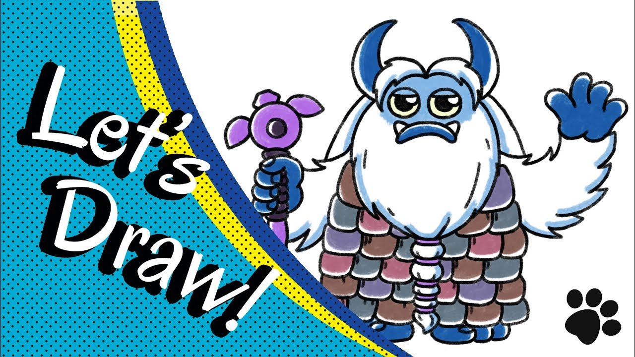 How to draw Stonekeeper from Smallfoot Step by Step | CUTE AND EASY ...