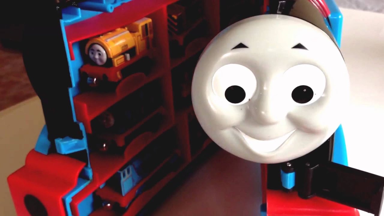 18 Thomas and Friends Trains in a Huge Thomas the Tank Engine Box - YouTube
