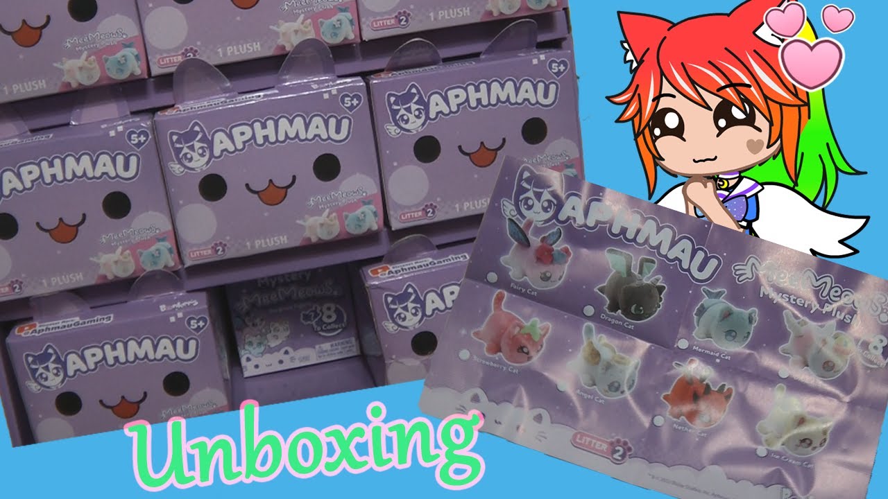 Unboxing Aphmau Litter 2 Meemeows! - YouTube