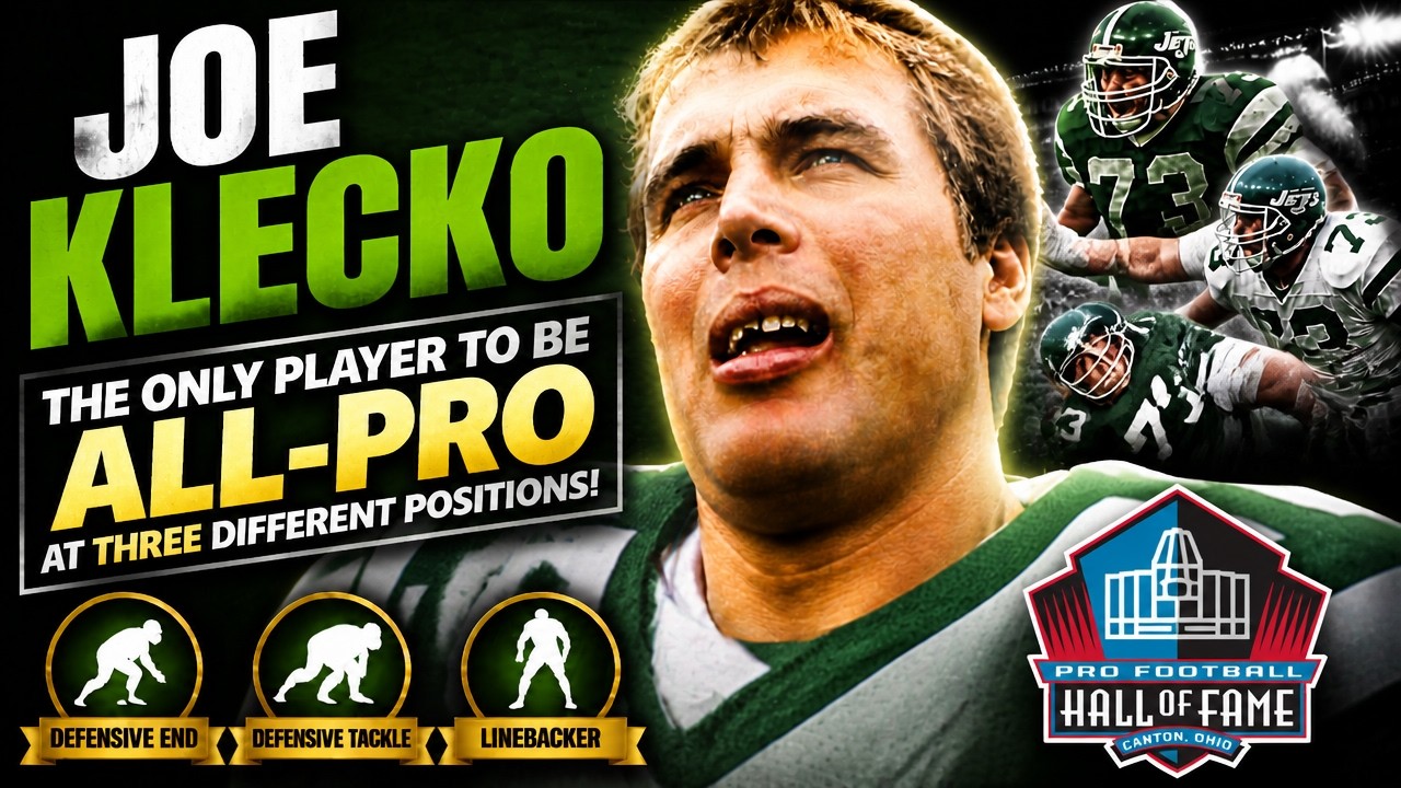 JOE KLECKO'S INCREDIBLE NFL HALL OF FAME CAREER HIGHLIGHTS - YouTube