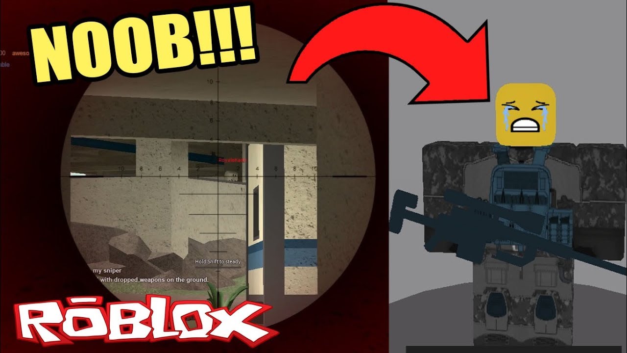 SNIPING NOOBS in PHANTOM FORCES !!! | ROBLOX - YouTube