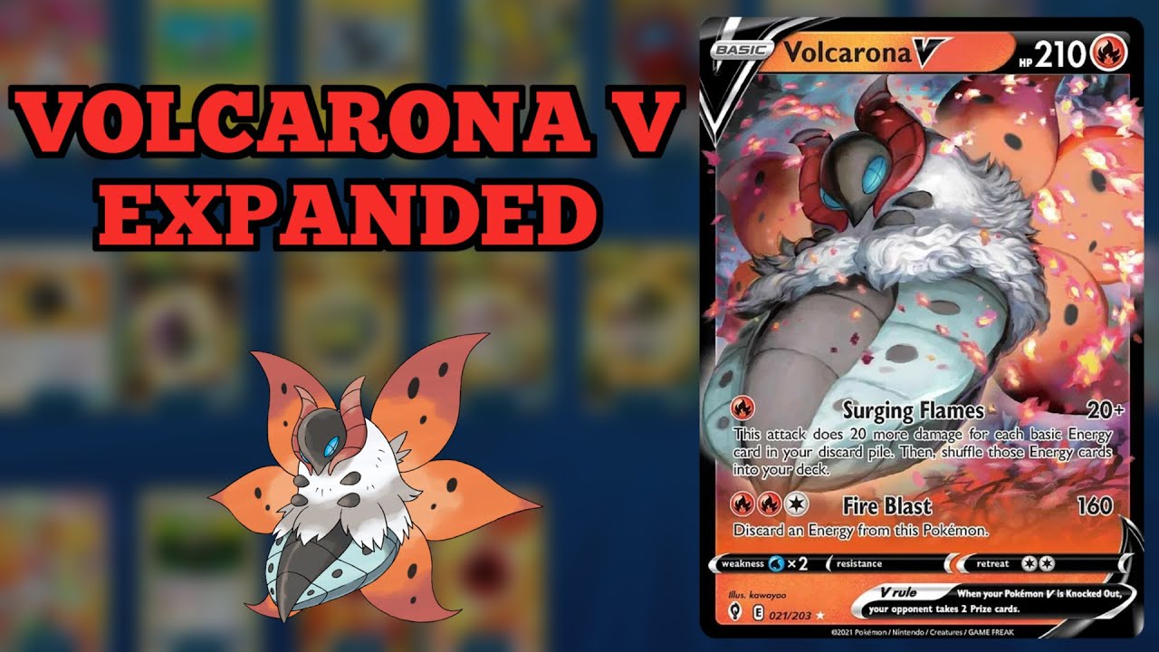 Volcarona V is BROKEN in Expanded! 300+ Damage First Turn- PTCGO ...