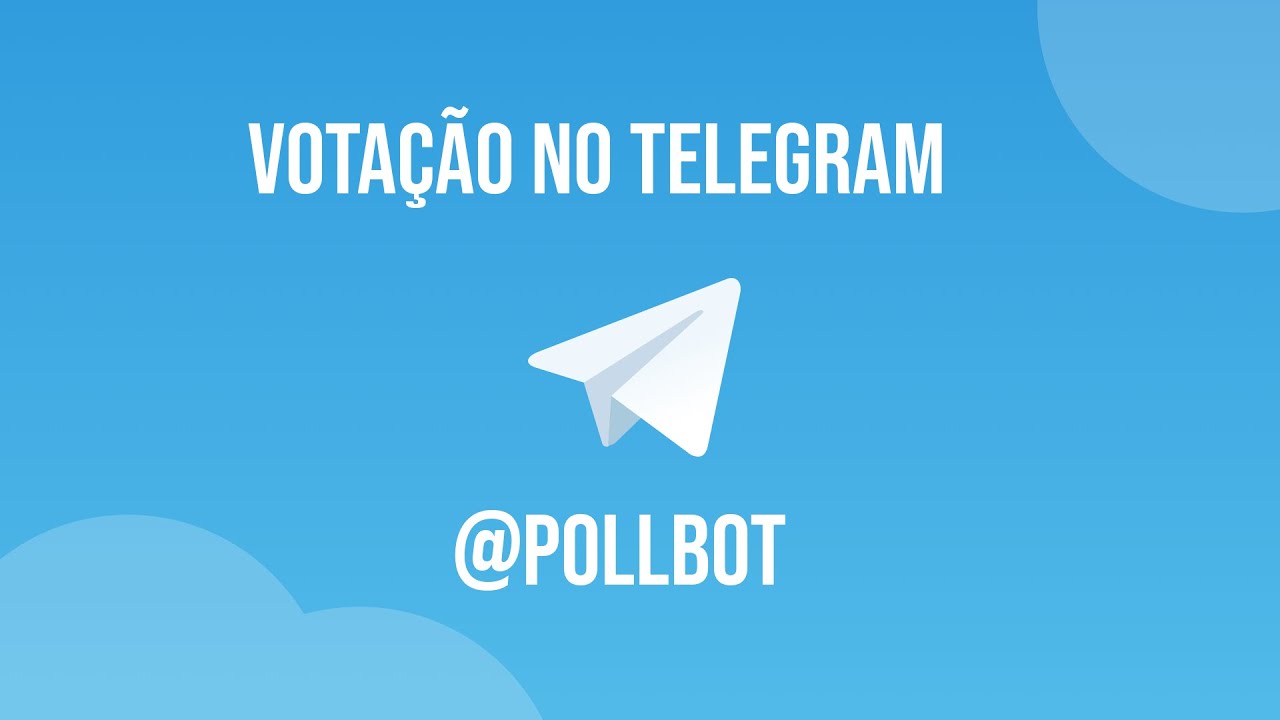 O melhor bot de Votação no Telegram (@pollbot) - YouTube