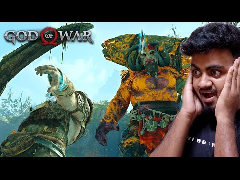 FIGHT WITH THE GIANT MONSTER || GOD OF WAR - YouTube