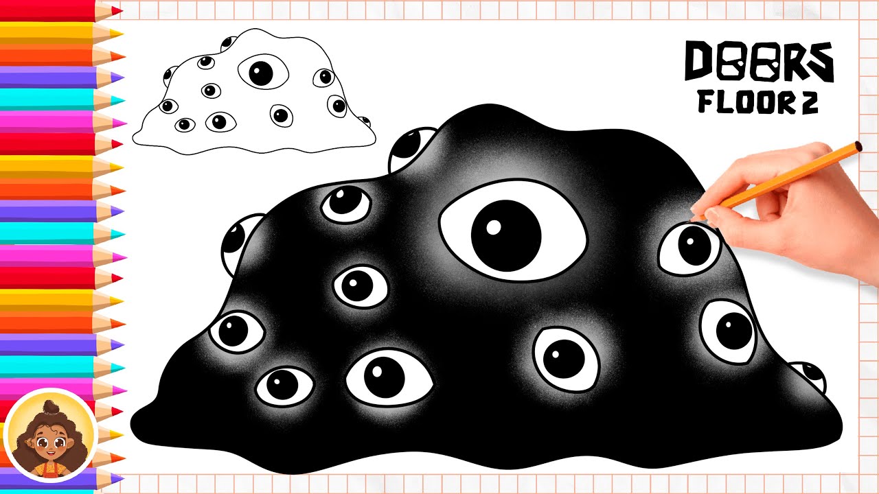 How to Draw Seek Blob | from Doors Floor 2 - YouTube