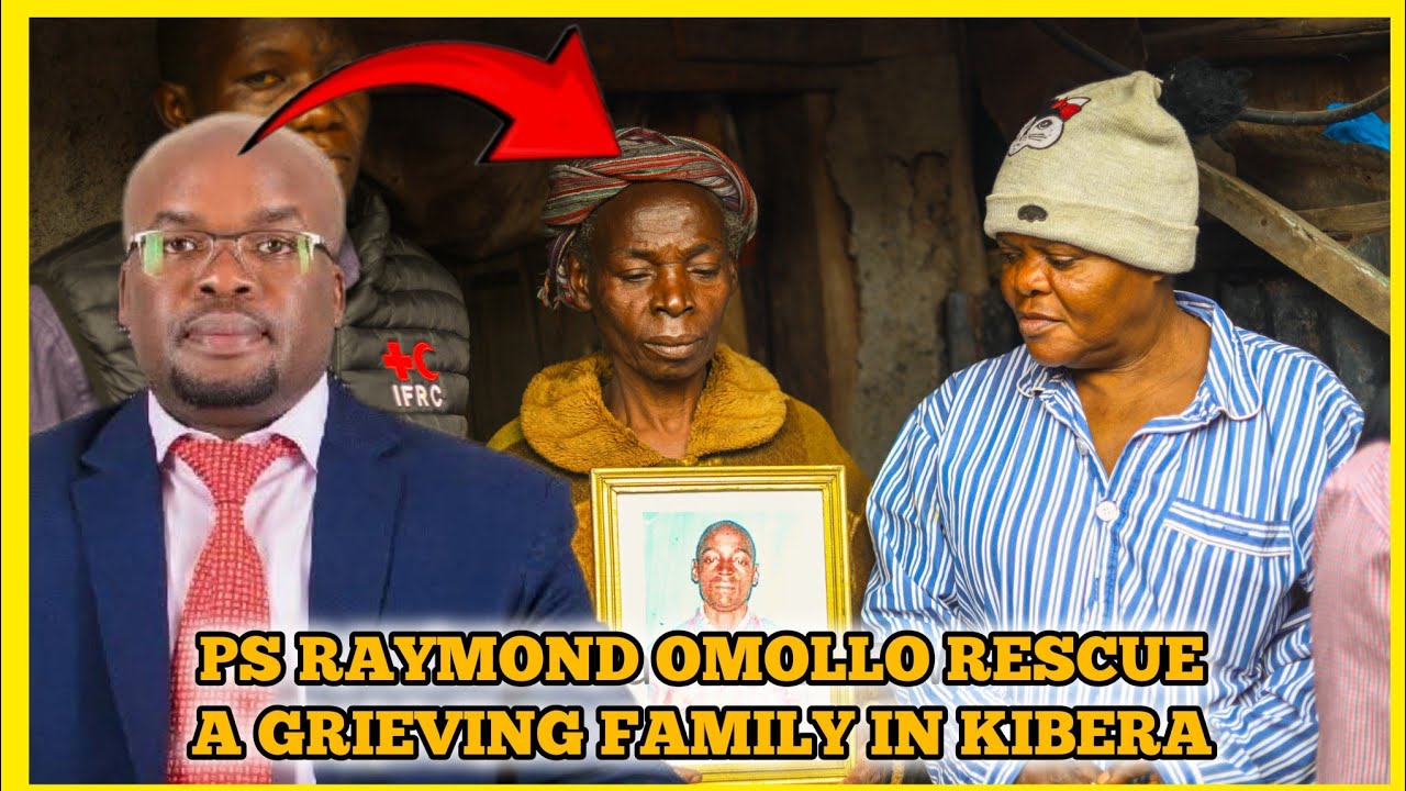 PS Raymond Omollo Steps In to Rescue Grieving Kibera Family - YouTube