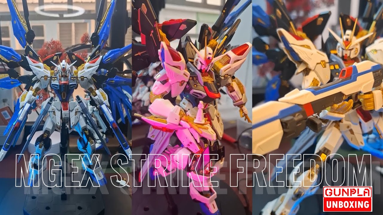 ASMR BUILT/REVIEW/QUICK BUILT MGEX Strike Freedom Bootleg # ...