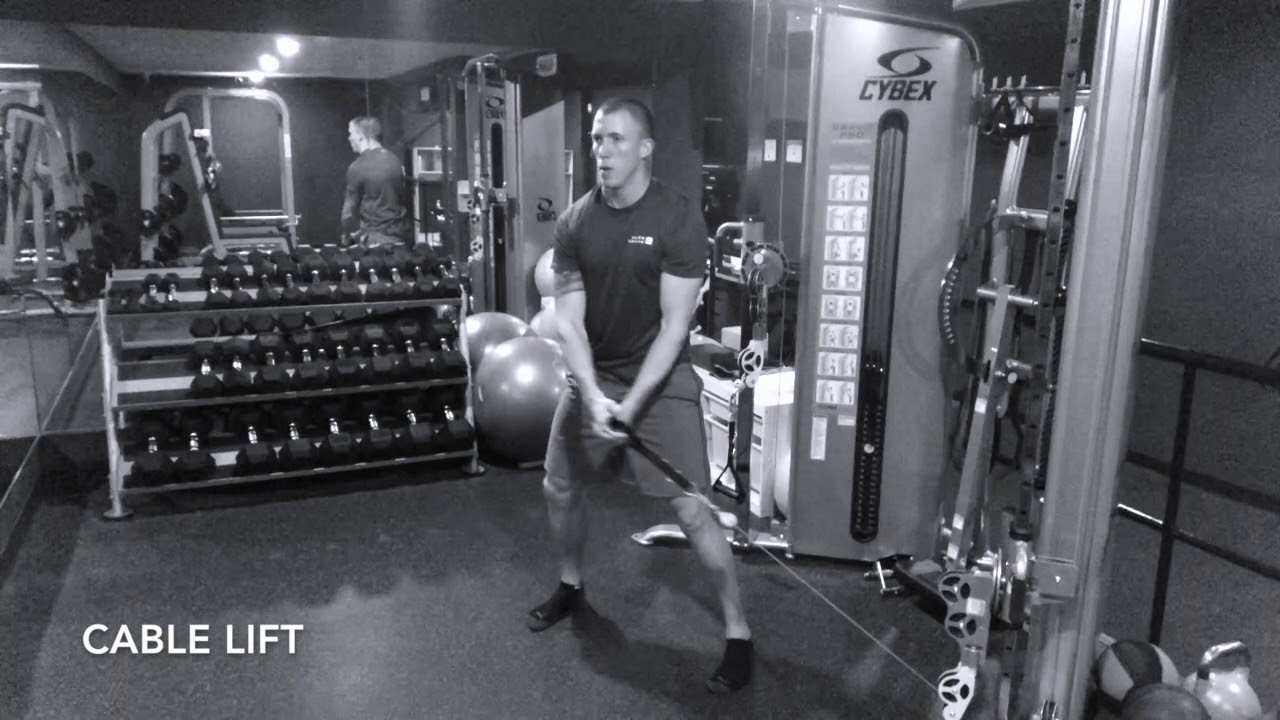 Cable Lift - Upside Strength Exercise Library - YouTube