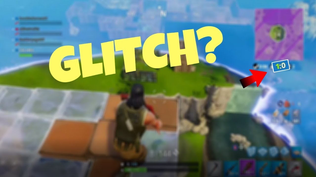 FUNNY FORTNITE GLITCH (Fortnite: Battle Royale Glitch) ONLY ONE LEFT IN ...