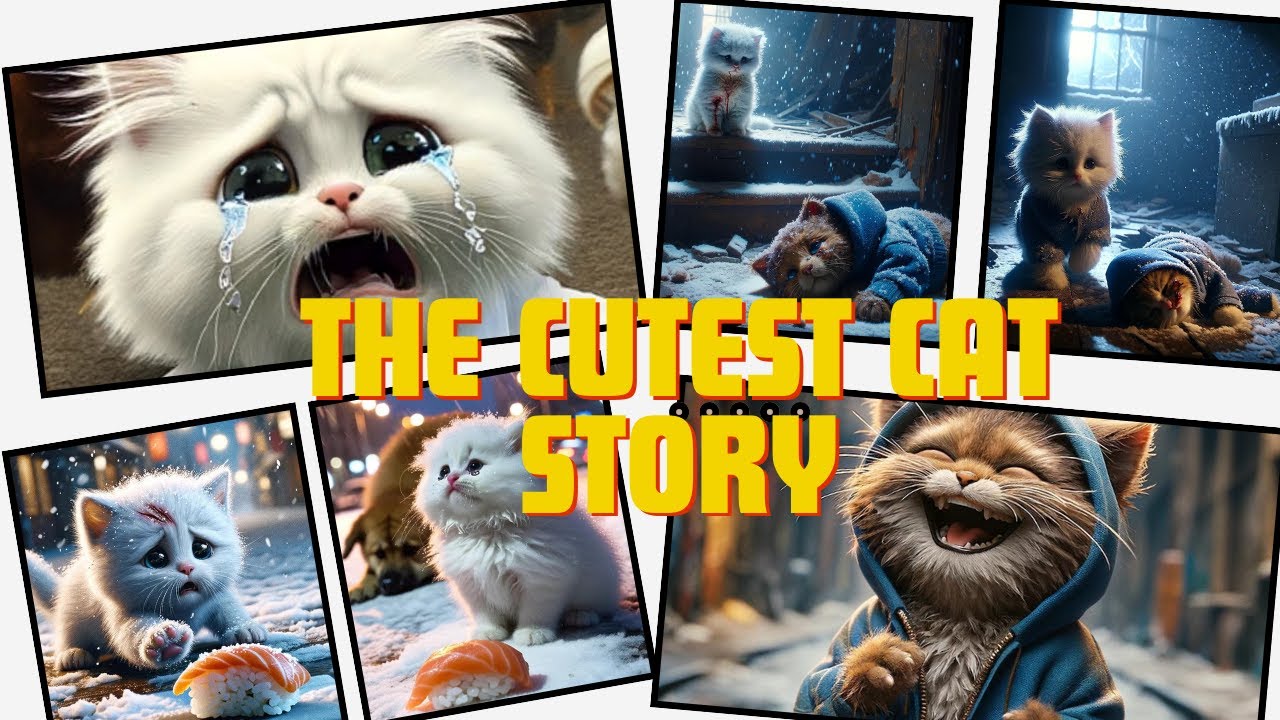 The cutest kitten story (I always stand strong by your side) -- a ...