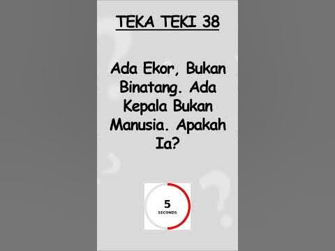 79) KUIZ TEKA TEKI 38 #tekateki #kuiz #tekatekilawak - YouTube