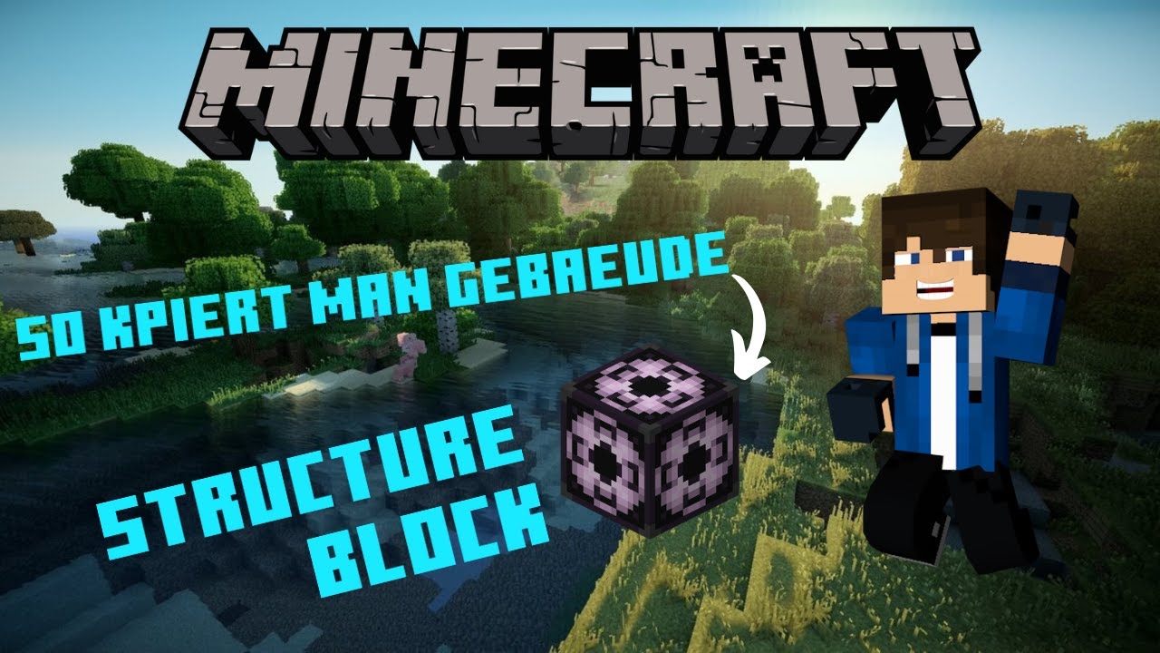 So Kopiert ihr Gebäude in Minecraft Bedrock Edition...Structureblock ...