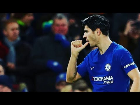 Alvaro Morata goal vs Brighton