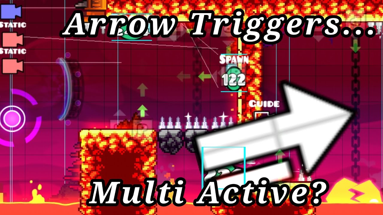 Dash With...Multi Active Arrow Triggers? | Geometry Dash 2.2 | - YouTube