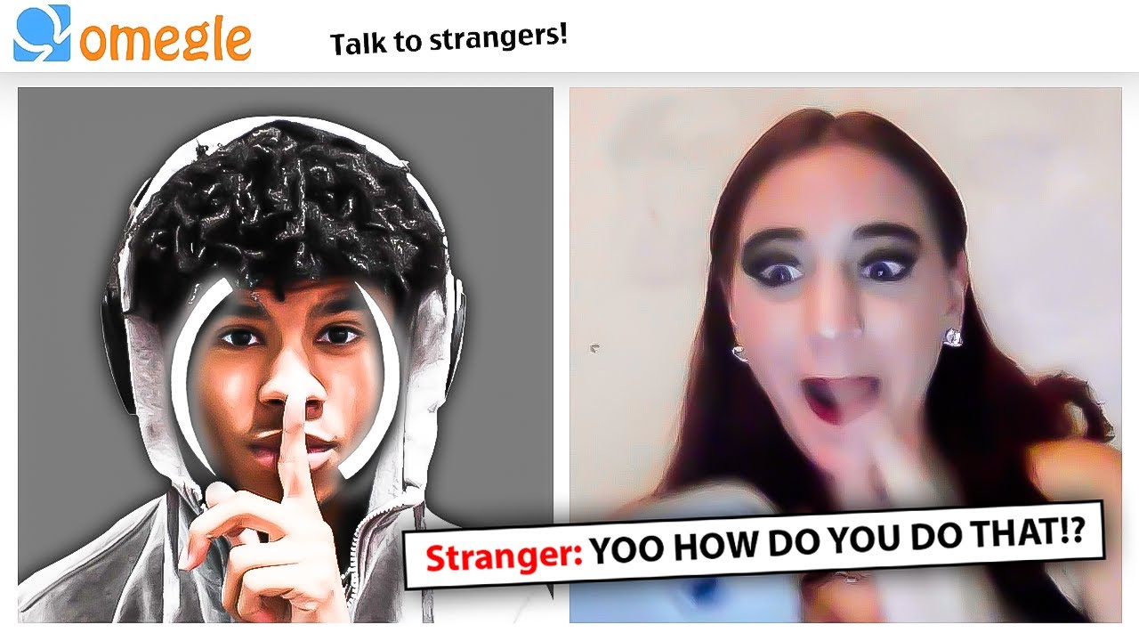 FAKE SKIPPING ON OMEGLE... with a twist...🤫 - YouTube