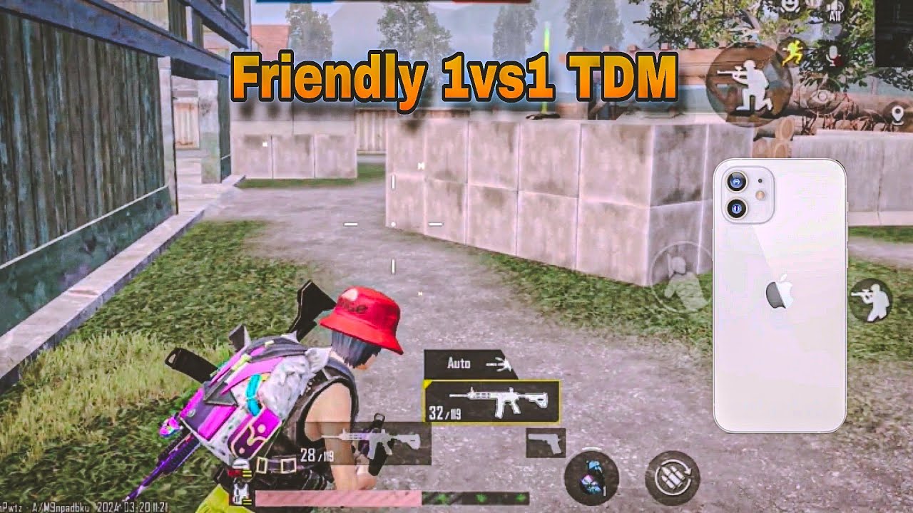 𝗙𝗿𝗶𝗲𝗻𝗱𝗹𝘆 𝟭 𝘃𝘀 𝟭 𝗧𝗗𝗠 | 𝗜 𝗣𝗵𝗼𝗻𝗲 𝟭𝟮 𝟲𝟬 𝗙𝗣𝗦 🥵 𝗧𝗗𝗠 |𝗕𝗚𝗠𝗜 🔥 - YouTube