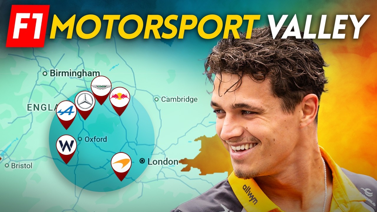 Where EVERY F1 TEAM is BASED! - YouTube