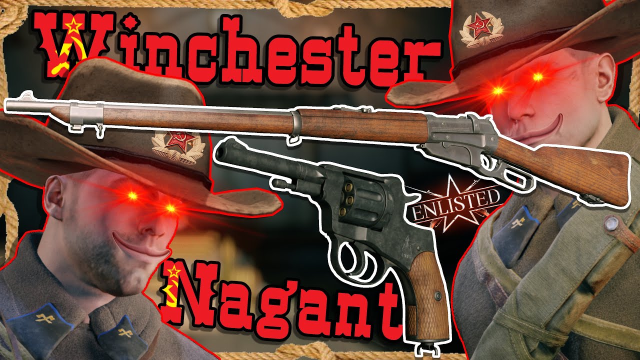 The Quickest Draw in the EAST... (Winchester M1895 + Nagant 1895 ...