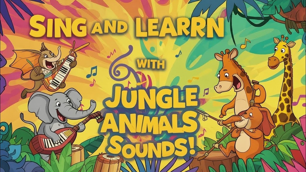 Sing Along with the Jungle Crew! Animal Sounds & Fun - YouTube