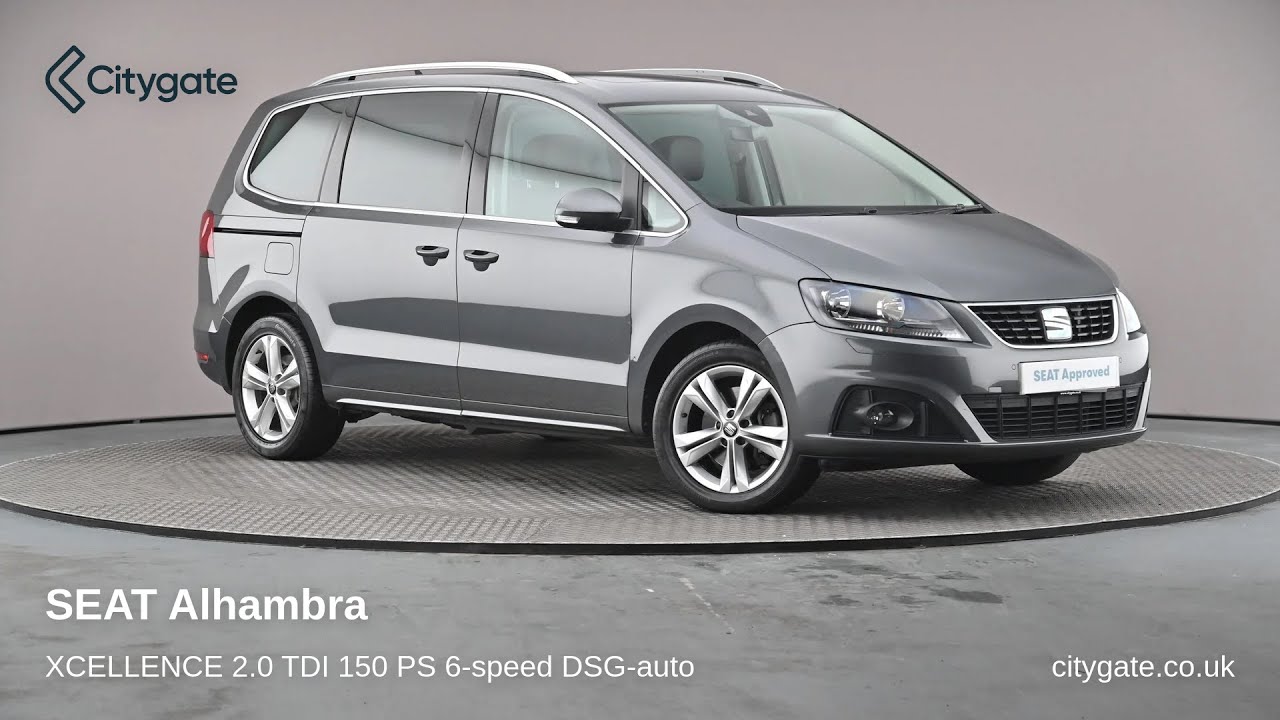 SEAT Alhambra - XCELLENCE 2.0 TDI 150 PS 6-speed DSG-auto - Citygate ...