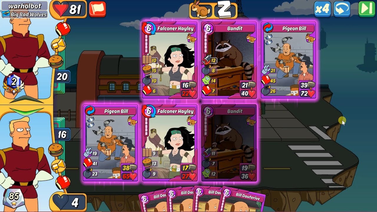 Animation Throwdown | Gameplay 02 Dec 2018 (Fighter Siege + No-Refill ...