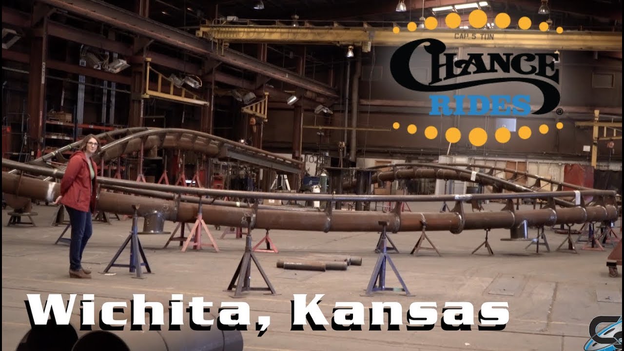 Chance Rides Factory Tour - New Coaster, Six Flags Ride, Carousel ...