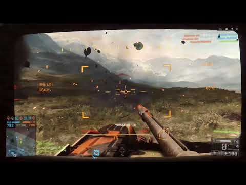 Battlefield 4 Jumping a Tank