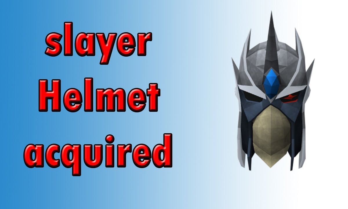 Runescape 3 : update video - Slayer helm acquired! - YouTube